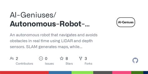 github ai geniuses autonomous robot obstacle avoidance with ros2 an