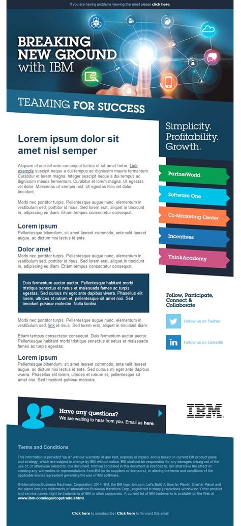 Breaking New Ground With Ibm Email Design
