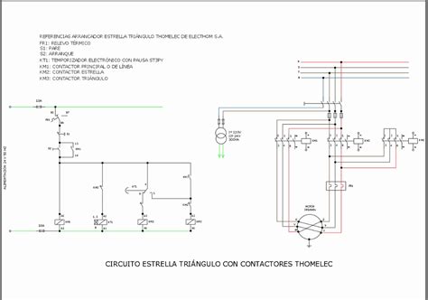 Star Triangle Electrical Circuit In Autocad Cad 40 96 Kb Bibliocad