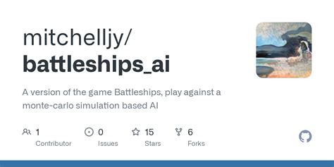 Github Mitchelljy Battleships Ai A Version Of The Game Battleships Play Against A Monte