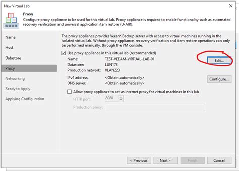 Veeam Backup And Replication Surebackup Configuration Random It Blog