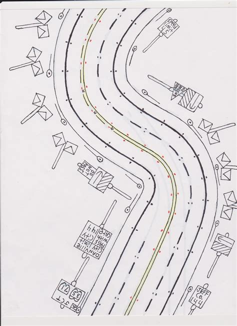 Architectural Road Drawing