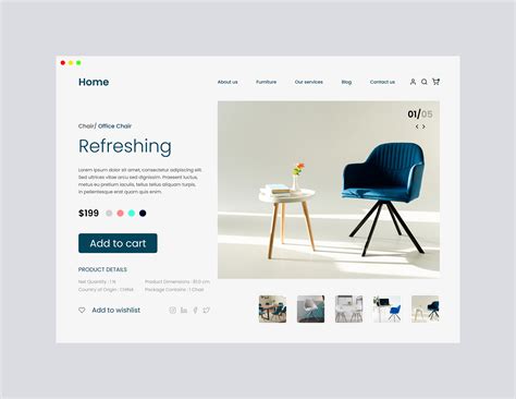 Home Page Web Design Behance