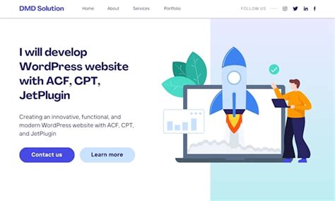 Develop A Custom Wordpress Website With Acf Cpt Elementor