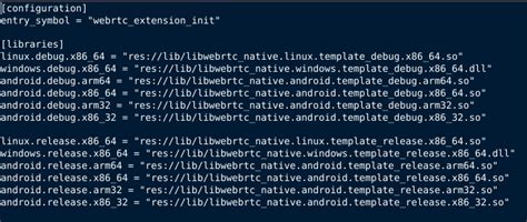 godot does not include the gdextension library files correctly when generating a