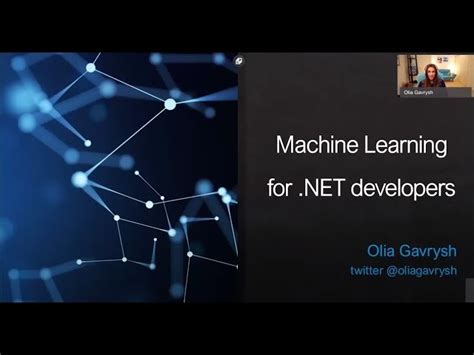 Ndc Conferences Talk Machine Learning For Net Developers From Ndc Conferences Class Central
