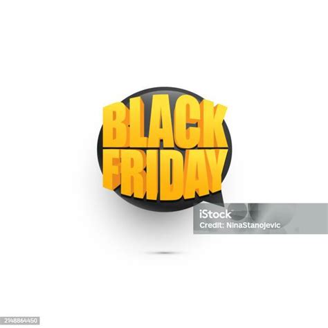 블랙 프라이데이 배너 디자인 와 3d Sign 통하고 있는 와 백색 배경 벡터 일러스트 레이 션입니다 0명에 대한 스톡 벡터 아트 및 기타 이미지 Istock