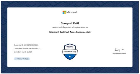 shreyash patil on linkedin azurefundamentals certification cloudcomputing lifelonglearning