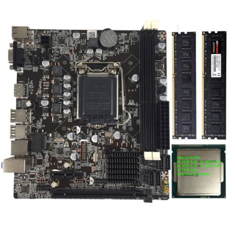 Buy China Wholesale Pcwinmax Lga 1155 Combo H61 Motherboard With I5 3470 Quad Core Cpu 16gb
