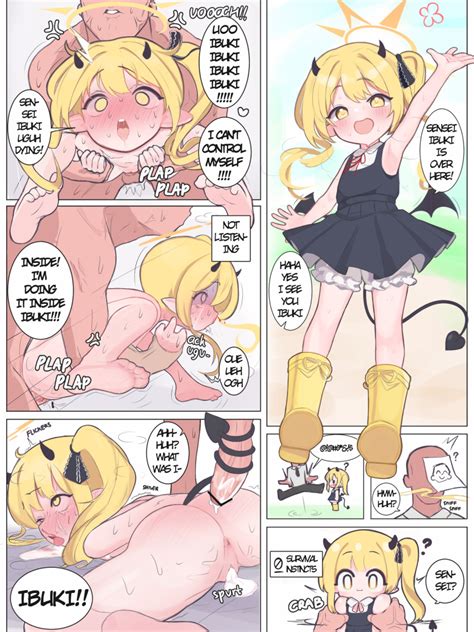 Sunggou Doodle Sensei Blue Archive Ibuki Blue Archive Sensei Blue Archive Blue Archive