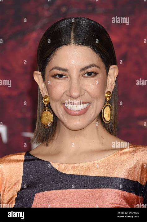 Hollywood Usa 18th Nov 2024 Stephanie Beatriz Arriving To The