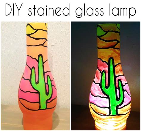 Diy Stained Glass Lamps Crazy Diy Mom Diy Stained Glass Lamps Crazy Diy Mom