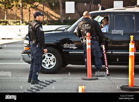 At The San Ysidro Port Of Entry Cbp Officers Conduct Vehicle