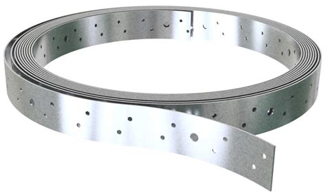 Structure Bracing Strap Hoop Iron Punched Bracing Strap Perforated Galvanized Banding Strap