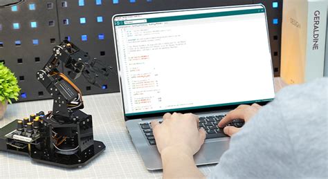 Miniarm Open Source Ai Robotic Arm Support Sensor Expansion Arduino P