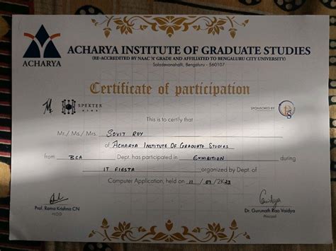 sovit roy on linkedin iot certificateofparticipation acharya