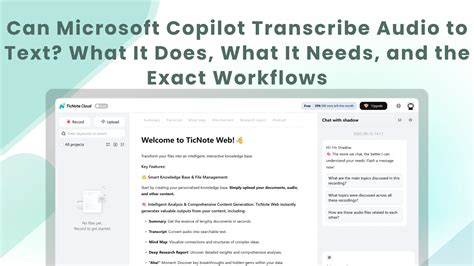 Tested Can Microsoft Copilot Transcribe Audio 2026