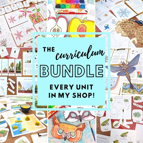 Botany Learning Bundle Collection Of Printable Plant Unit Studies