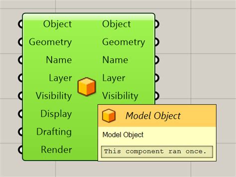 Model Object Class Representation Grasshopper McNeel Forum