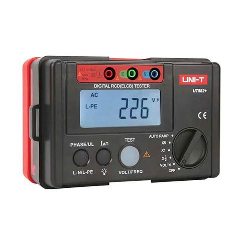 Uni T UT Digital RCD Tester HVACTOOLS New Zealand