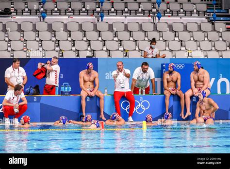 Tokyo Japan July 27 Cte During The Tokyo 2020 Olympic Waterpolo