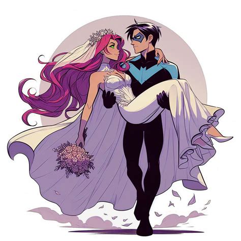 20 Otp Starfire X Robin Ideas In 2025 Starfire Teen Titans Fanart