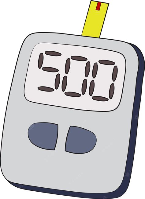 Premium Vector Blood Glucose Tool Check To Assessing Patients Glucose