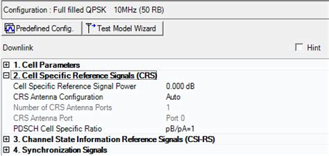 Cell Specific Reference Signal Basic LTE A FDD Downlink