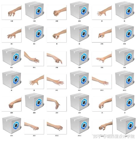 Keyshot渲染丨15款真实人物手部渲染源文件 知乎