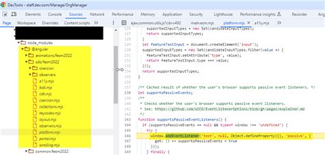 Ag Grid Angular Error Typeerror Cannot Read Properties Of Undefined Reading Addeventlistener