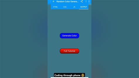 Random Color Generator Music Phonk Beats Bsc Motivation Coding