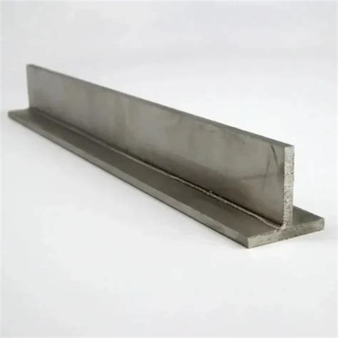 Plain Mild Steel T Shape Angle Size 6mmthickness Length 9 Meter
