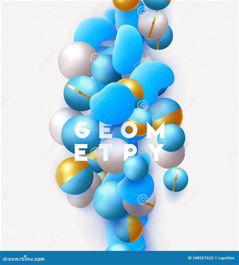 Realistic Geometric Shapes Isolated Or Basic 3d Shapes Vector Illustration