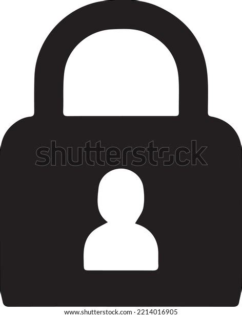 Cybersecurity Privacy Concepts Protect Data Lock Stock Vector Royalty Free