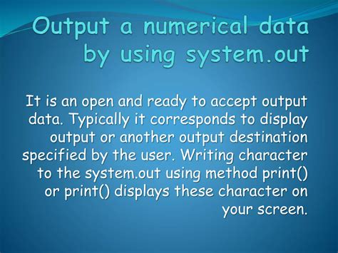 Numerical Data Ppt