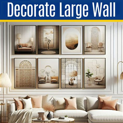 Decorating A Large Living Room Wall