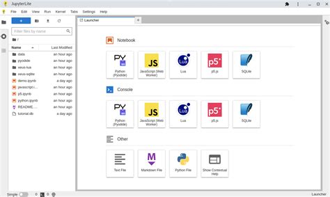 Using An Existing Jupyterlite Deployment — Jupyterlite 050 Documentation