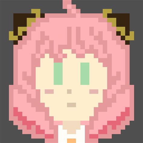 Anya Forger Pixel Art By Dafns On Deviantart