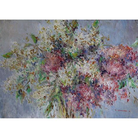Купить картину Аромат сирени в Москве от художника Круглова Светлана