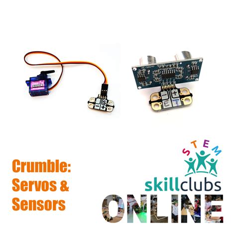 Crumble Coding With Sensors And Servos