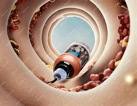 Premium Photo Capsule Endoscopy Alternative Of Colonoscopy Small