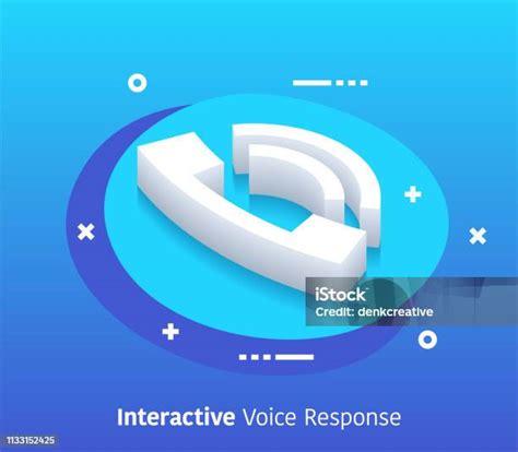 아이소메트릭 대화 형 음성 응답 벡터 웹 배너 Gt 아이콘 디자인 콜 센터에 대한 스톡 벡터 아트 및 기타 이미지 콜 센터 3차원 형태 인포그래픽 Istock