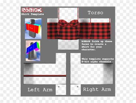 Red Roblox Shirt Template