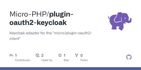 Github Micro Phpplugin Oauth2 Keycloak Keycloak Adapter For The Microplugin Oauth2 Client