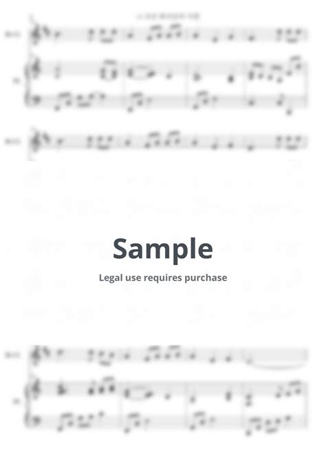 F M Lehman 그 크신 하나님의 사랑 Bb 클라리넷 피아노 악보 By Pianist Jin