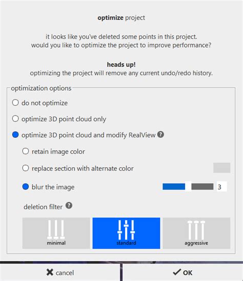 Importing Recap Projects With Deleted Points