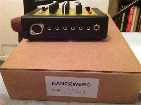 MATRIXSYNTH MFB Nanozwerg Analogue Synthesizer SN MATRIXSYNTH MFB Nanozwerg Analogue Synthesizer SN