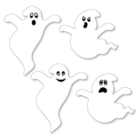 Halloween Ghost Cut Outs