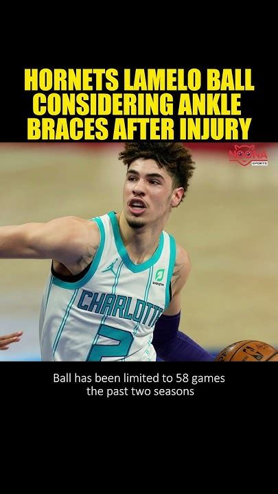 Lamelo Ball Considering Ankle Braces After Injury Lameloball