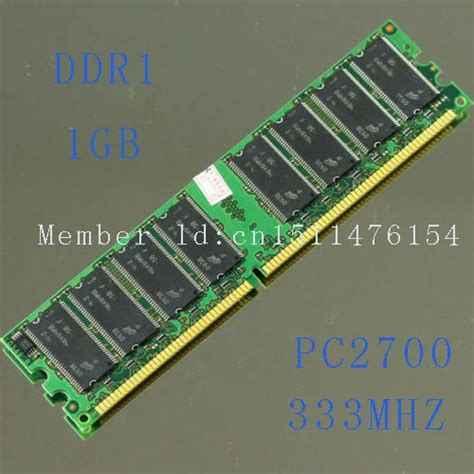 New Desktop Ddr1 1gb Pc2700 333mhz Dimm Pc2700 Memory Ram Ddr 1gb